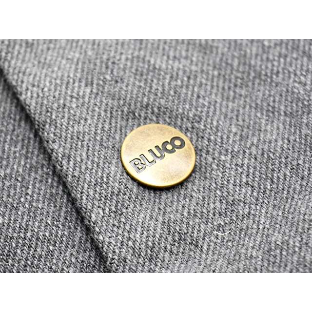 全2色【BLUCO/ブルコ】2025SS「12oz Denim Coach Jacket/12オンスデニムコーチジャケット」(151-31-026)(UNCROWD/アンクラウド/WOLF ...