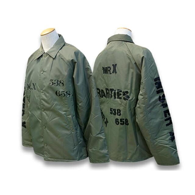 【MISTER X/ミスターエックス】2022AW「Rarities Boa Coach Jacket/レアリティーズボアコーチジャケット ...