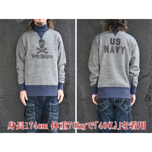 【FREE WHEELERS/フリーホイーラーズ】2024FW「Turtle Neck Sweat Shirt”U.S.NAVY VF-17 ...