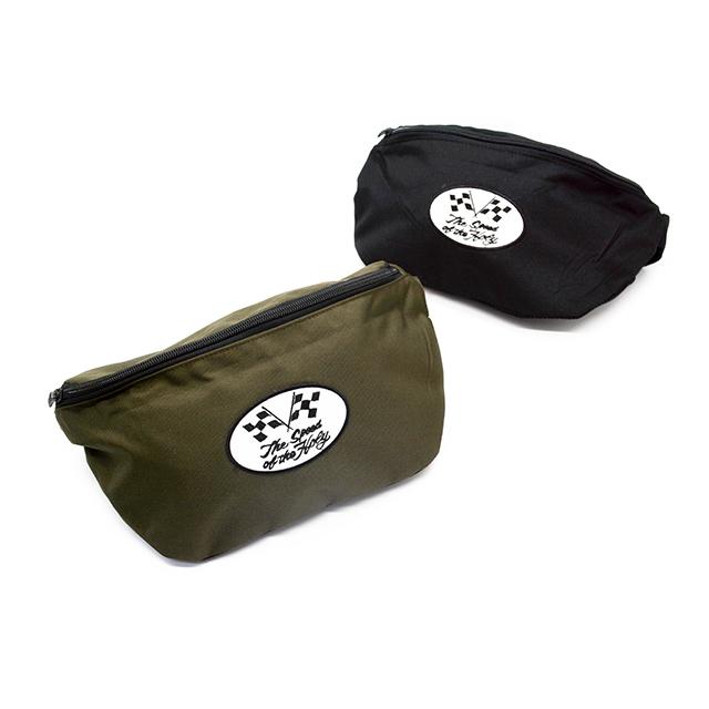 全2色【BLUE ROSE.308/ブルーローズ.308】「600D Polyester Body Bag"Checker Flag ...