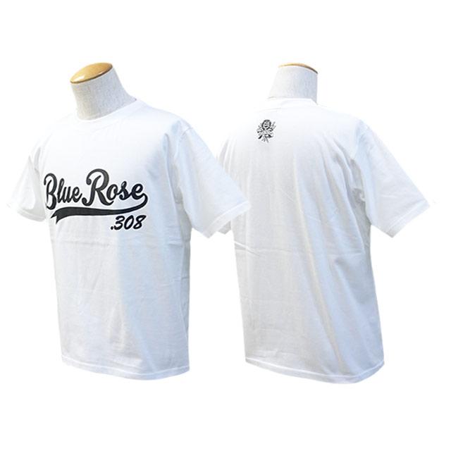 【BLUE ROSE.308/ブルーローズ.308】「High Quality Crew Neck Tee”Cursive Logo”/ハイ ...