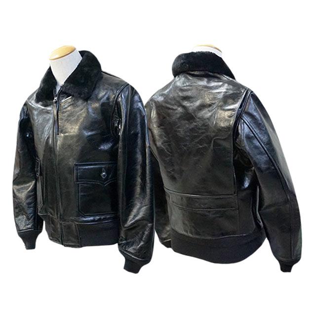 【BUZZ RICKSON'S/バズリクソンズ】「Type BLACK AN-J-3A HORSEHIDE MODEL/タイプブラックAN-J ...