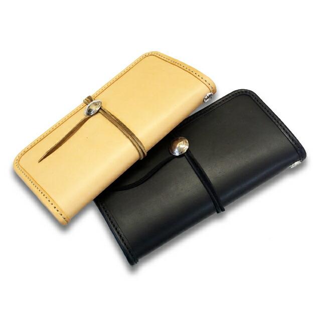 全2色【FIRST ARROW's/ファーストアローズ】「Piping Wallet with 5 Cent Concho/5セントコンチョ ...