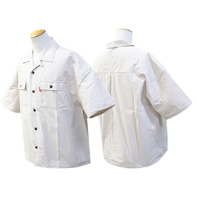 全3色【FLUTTER/フラッター】2024SS「T/C Open Collar S/S Work Shirts/T/Cオープンカラーショートスリーブワークシャツ」(FL24-ST001 ...