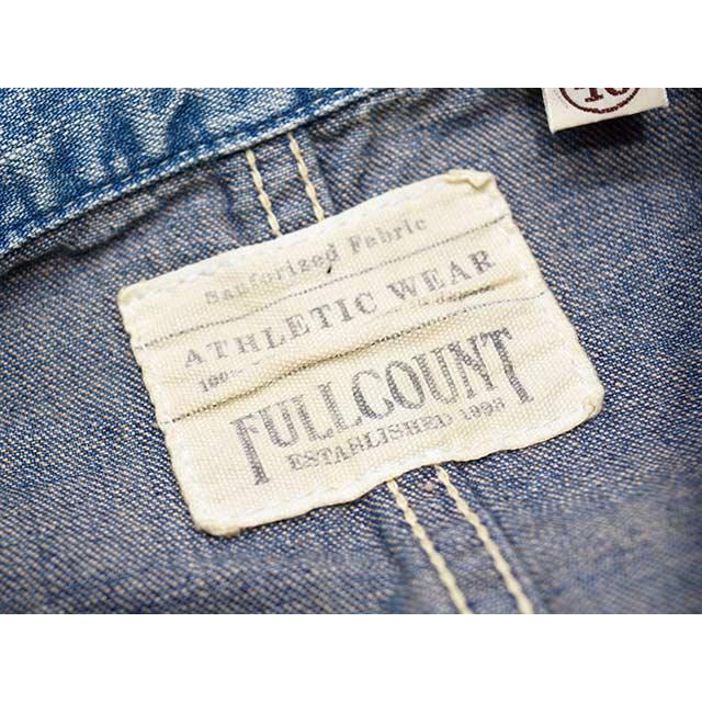 【FULLCOUNT/フルカウント】「Denim Chore Jacket”Hand Wash”/デニムチョアジャケット”ハンドウォッシュ”」(2015HW/10.5oz)(アメカジ/ウルフ ...