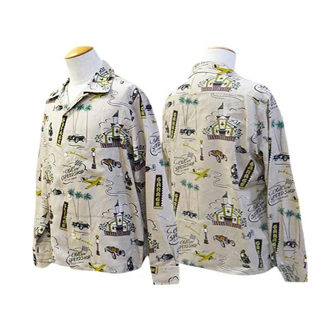 【OLD CROW/オールドクロウ】2025SS「L/S Shirts”OLD CROW GARAGE”/ロングスリーブシャツ”オールドクロウガレージ”」(OC5106) : WOLF ...