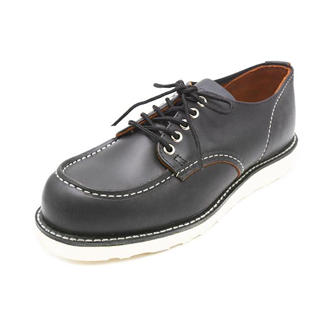 【RED WING/レッドウイング】「Classic Moc Oxford/クラシックモックオックスフォード」(8090/Black”Prairie”)(ワークブーツ/アメカジ/ウルフパック ...