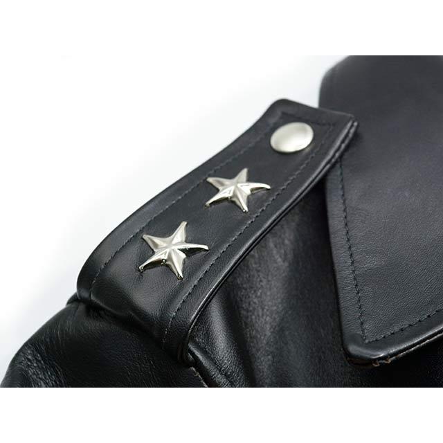 【JELADO”STARRY GATE”/ジェラード”スターリーゲート”】「Horsehide Riders Jacket”Epaulette ...