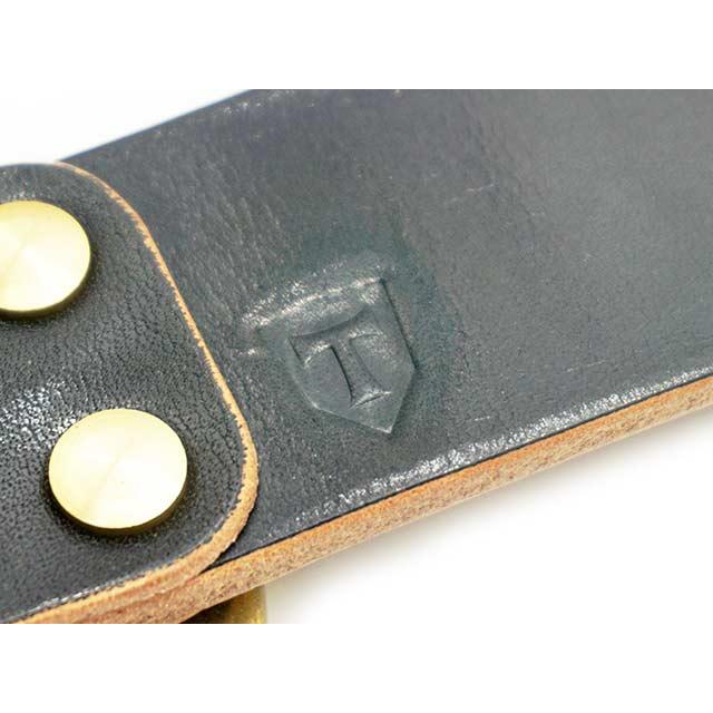 【TISS CUSTOM LEATHERS/ティスカスタムレザーズ】「Teacore Plain Belt/茶芯プレーンベルト」(Brass ...