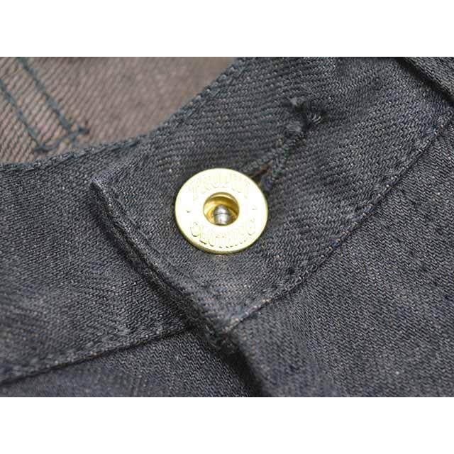 【TROPHY CLOTHING/トロフィークロージング】「Double Knee Narrow Blackie Denim Pants/ダブルニーナローブラッキーデニムパンツ」(1908 ...