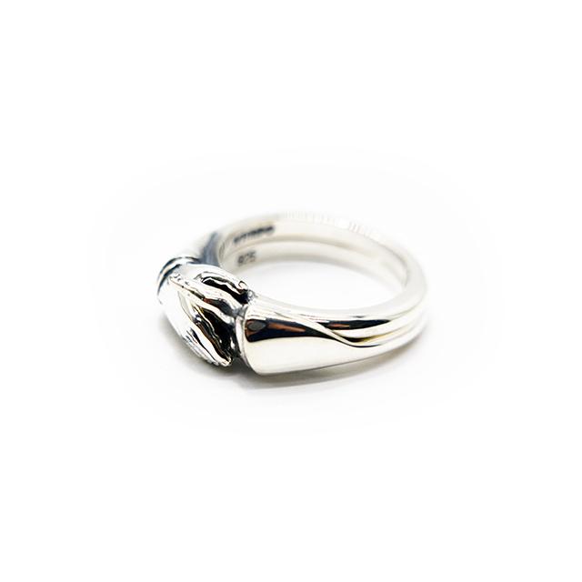 【WEIRDO JEWELRY/ウィアードジュエリー】「Hand Ring/ハンドリング」(Silver925)(ギャングスタービル/グラッドハンド/アメカジ/ウルフパック) :wr-006 ...