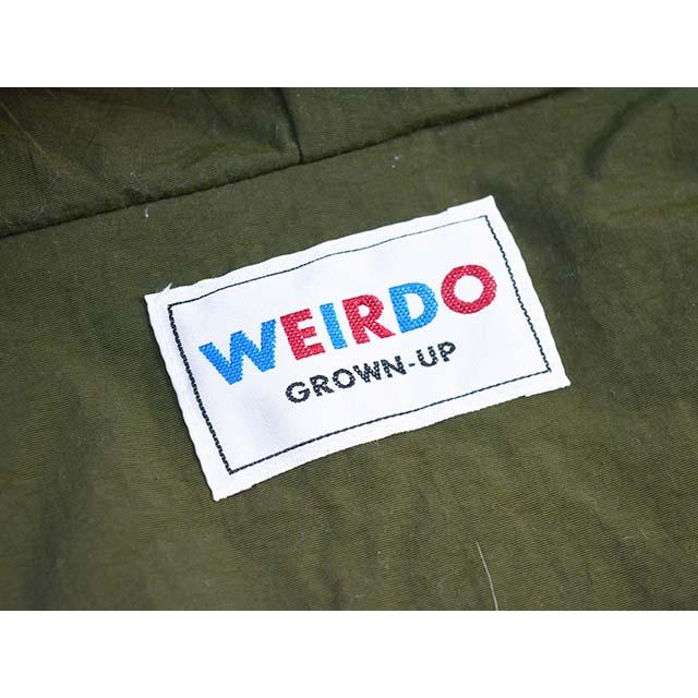 【WEIRDO/ウィアード】2023AW「Slaves Hoodie Liner Mods Coat/スレイブスフーディーライナーモッズコート ...