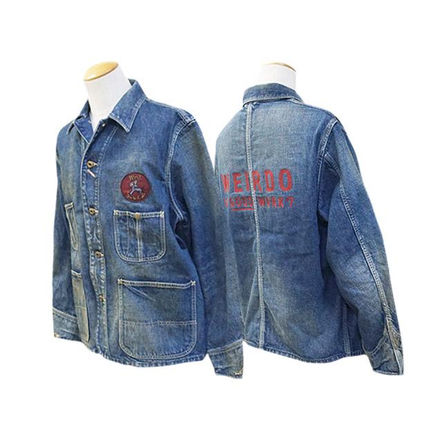 【WEIRDO/ウィアード】2024AW「Engineer Jacket”GOOD WORK？”/エンジニアジャケット”グッドワーク ...