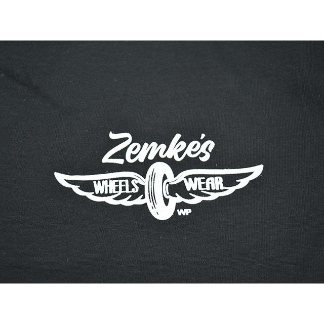 全2色【ZEMKE'S WHEELS WEAR/ゼムケズホイールズウエア】「Crew Neck S/S Tee”DEVIL”/クルーネック ...