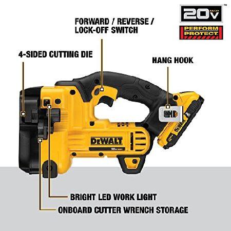DEWALT 20V MAX* Threaded Rod Cutter, Cordless (DCS350D1) : World ...