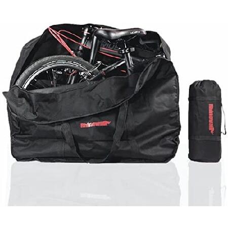 AMOMO Folding Bike Bag 14 inch to 20 Bicycle Travel Carrier Case Box Carry Pouch Transport ...
