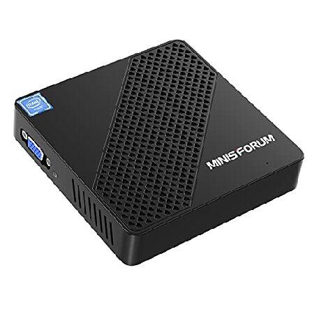 N40 Mini PC、UHD 4K@60Hz、Intel Celeron N4000(最大2.6GHz)、ファンレス ミニ コンピューター ...