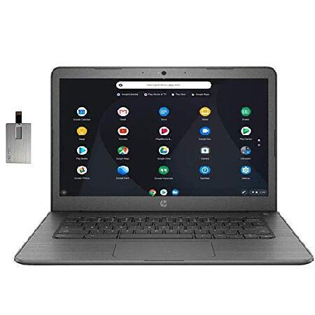 2020 HP 14" HD Display Chromebook, AMD A4-9120C CPU, 4GB RAM, 32GB eMMC ...