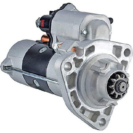 New DB Electrical ROTA0465 10 Tooth Count 24V Starter Compatible With/Replacement For Cummins ...