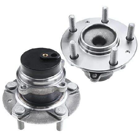 A-Premium 2 x Front Wheel Bearings and Hub Assembly Compatible with ...