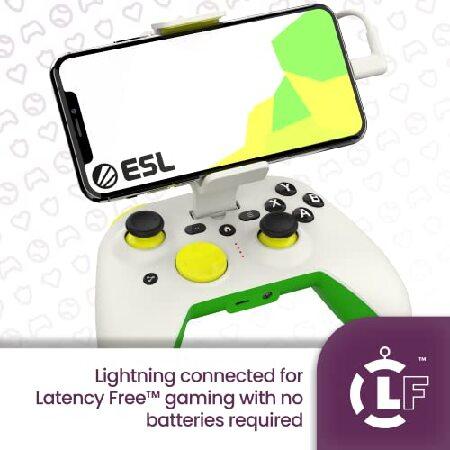 RiotPWR ESL Gaming Controller for iOS iPhone - Wired Gamepad with ...