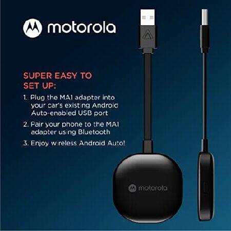 Motorola MA1 Wireless Android Auto Car Adapter - Instant Connection ...