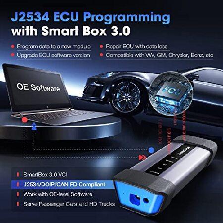 LAUNCH (ローンチ) X431 PRO 5 obd2 診断機 スキャンツール 2023 J2534 再プログラミングツール ECUオンラインコーディング 50以上のサービス付き V+ ...