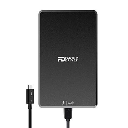 Fantom Drives Extreme 4TB 外付けSSD - 2800MB/秒 Thunderbolt 3 ＆ 4 USB Type-C アルミニウム Intel認定 TB3X ...