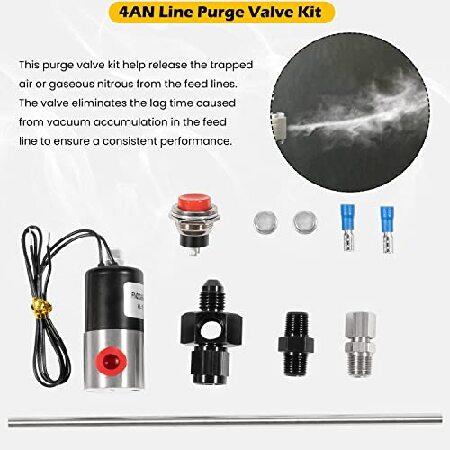 16030NOS -4AN Line Purge Valve Kit - Releases Trapped Nitrous In Feed ...