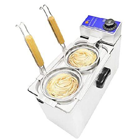 Iproods Electric Noodles Cooking Machine, Table Top 2 Hole Pasta Cooker ...