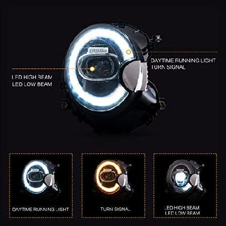 VLAND Headlights Assembly Fit for 2007-2013 BMW Mini Cooper R55 R56 R57 ...