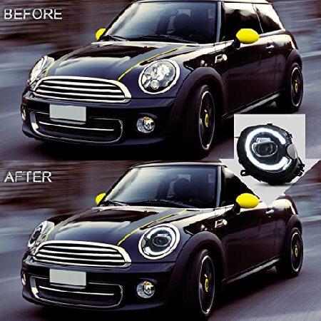 VLAND Headlights Assembly Fit for 2007-2013 BMW Mini Cooper R55 R56 R57 ...