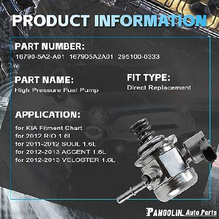 PANGOLIN 35320-2B100 High Pressure Fuel Pump 35320-2B130 for 2011-2012 ...