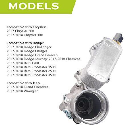 ブランド登録なし EYSENC Aluminum Engine Oil Cooler Filter Housing Adapter ...