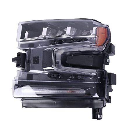 HVACSTAR LH LEDヘッドライト 84621850 2019-2021 シボレー シルバラード 1500に対応 : World ...