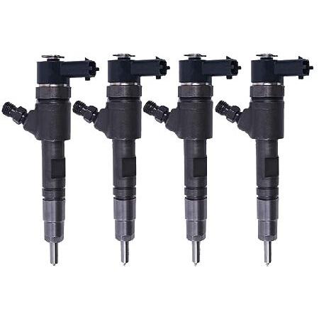 Solarhome フューエルインジェクター 4個 1J801-53052 0445110777 クボタエンジンV2403 D1803 ...