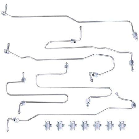Vorally 燃料噴射ラインキット クランプ付き交換用燃料噴射ラインキット CAT Caterpillar 3406 3406B 3406C ...