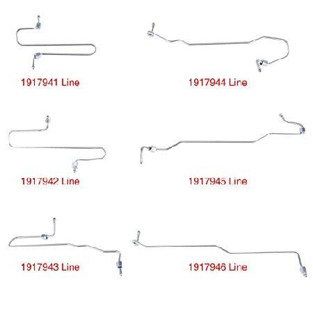 Vorally 燃料噴射ラインキット クランプ付き交換用燃料噴射ラインキット CAT Caterpillar 3406 3406B 3406C ...