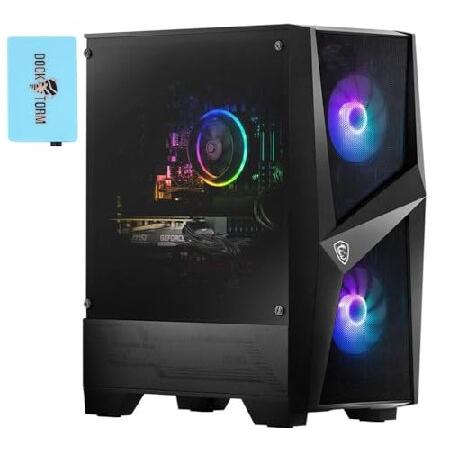 MSI Codex R Gaming Desktop PC (6-Core Intel i5-12400F, GeForce RTX 4060 ...