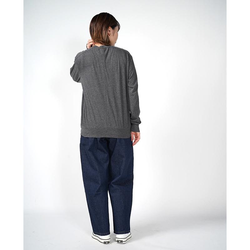 homspun ホームスパン 60/1天竺 ハイネック プルオーバー homspun ホームスパン 60/1天竺 ハイネック プルオーバー