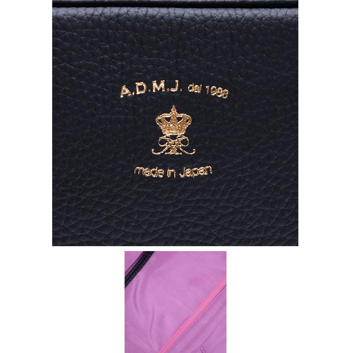 A.D.M.J (ポイント10倍) ADMJ エーディーエムジェイ SHRINKLEATHER BOSTONBAG 牛革 ボストンバッグ 28cm ACS01083 : rish - 通販 ...