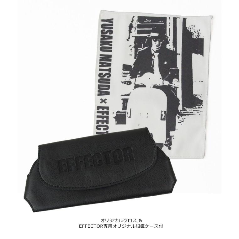 EFFECTOR（エフェクター） EFFECTOR YUSAKU III ユーサク3 ブラック 松田優作 サングラス メガネ 眼鏡 アイウェア : rish - 通販 - Yahoo!ショッピング