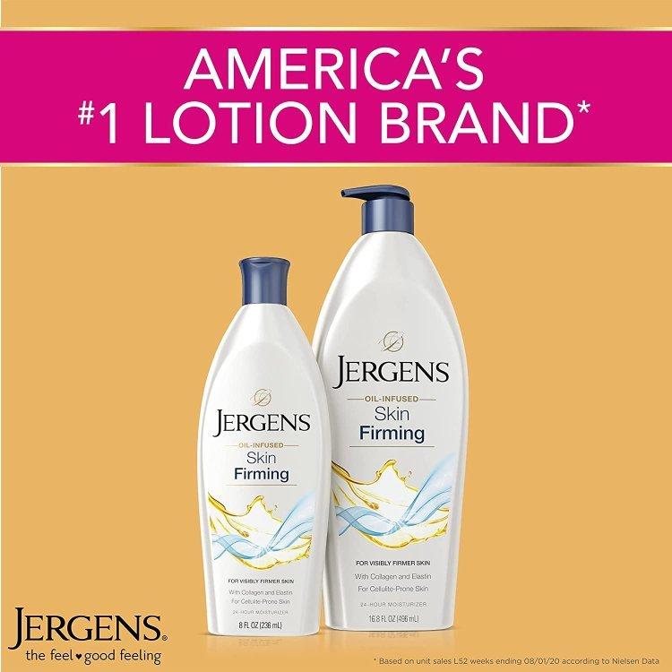 ジャーゲンズ トーニングモイスチャライザー スキンファーミング 496ml (16.8floz) Jergens Toning Moisturizer Skin Firming 弾力 ハリ ...