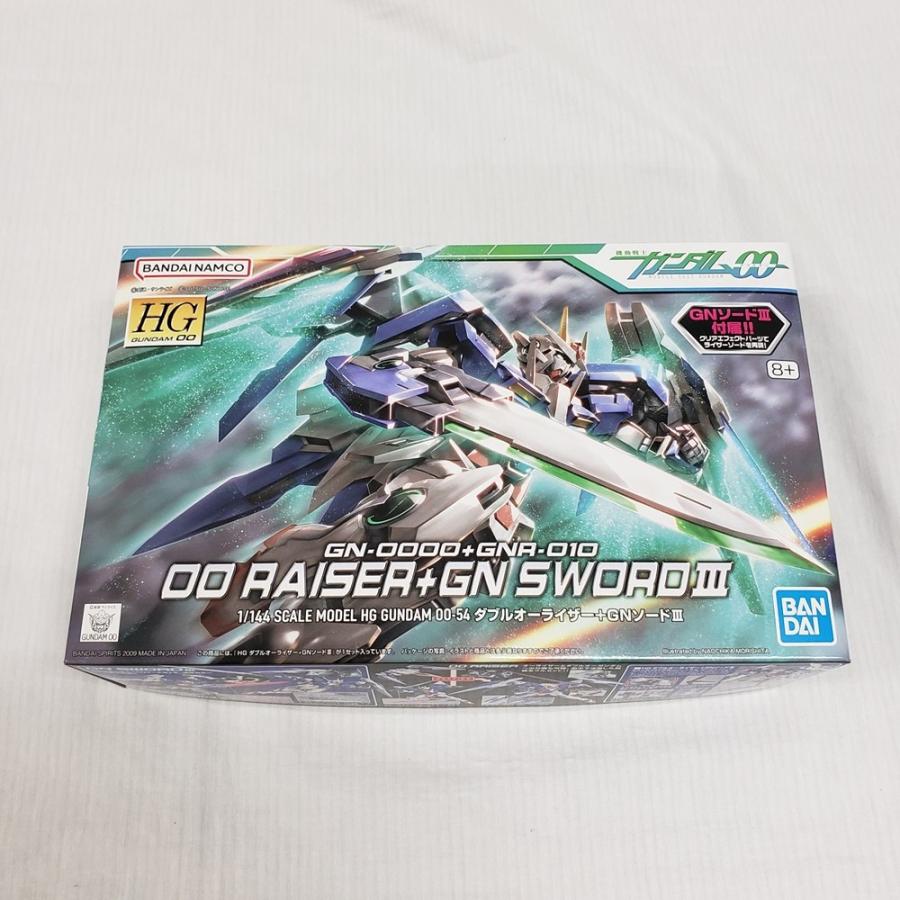【中古】【未組立】1/144 HG GN-0000+GNR-010 ダブルオーライザー+GNソードIII 「機動戦士ガンダム00」＜プラモデル＞（代引き不可）6561 : ...