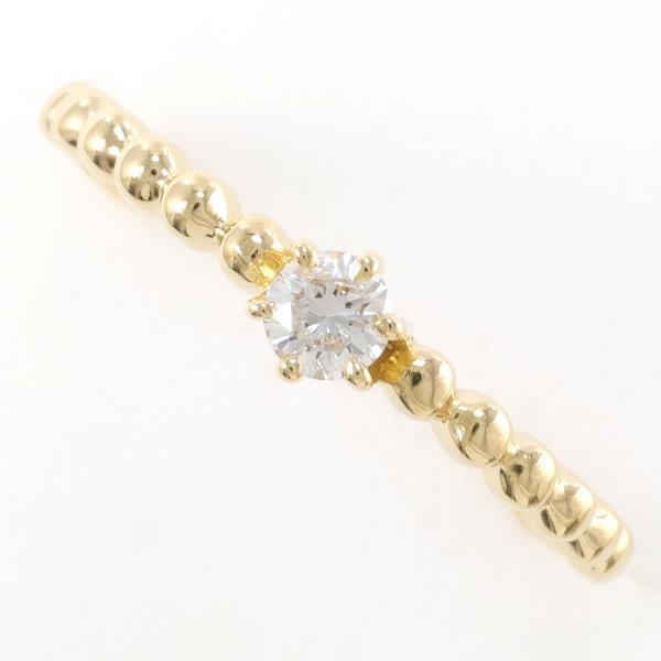 リング K18 18金 YG イエローゴールド 指輪 14号 ダイヤ 約0.1ct 総重量約1.7g : 100302050a600339 : ワンダープライス Yahoo!店 - 通販 ...