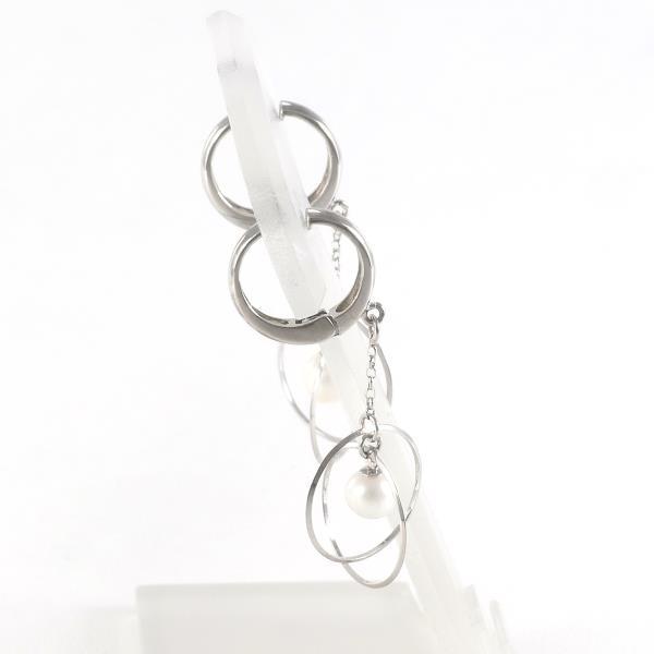 イヤリング K14 14金 WG ホワイトゴールド パール 総重量約1.8g : ワンダープライス Yahoo!店 - 通販 - Yahoo!ショッピング