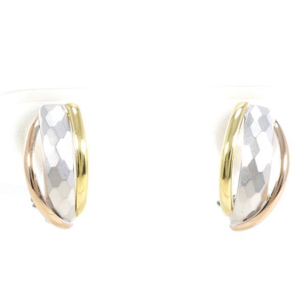 イヤリング K18 18金 YG イエローゴールドPG K14WG 総重量約1.5g : ワンダープライス Yahoo!店 - 通販 - Yahoo!ショッピング