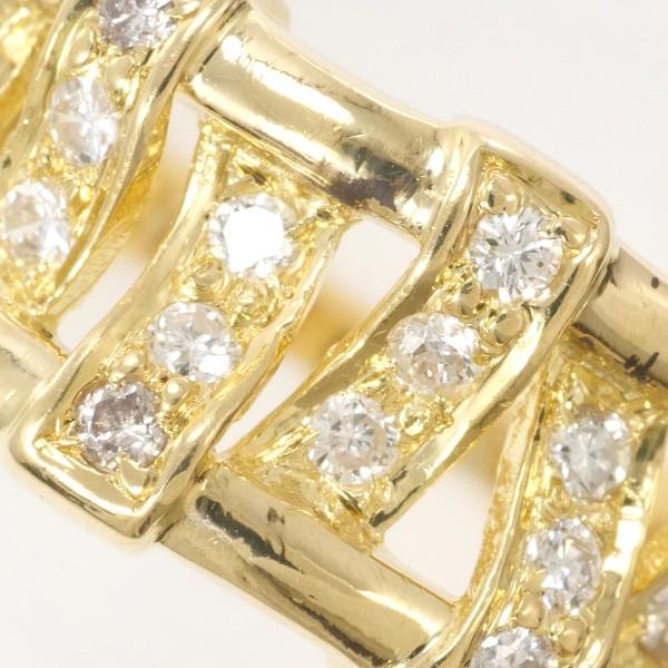 リング K18 18金 YG イエローゴールド 指輪 14号 ダイヤ カード鑑別書 総重量約5.4g : 100302050b200559 : ワンダープライス Yahoo!店 - 通販 ...