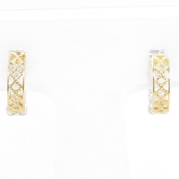 イヤリング K18 18金 YG イエローゴールド K14WG 総重量約0.9g : 100302050b200587 : ワンダープライス Yahoo!店 - 通販 - Yahoo!ショッピング