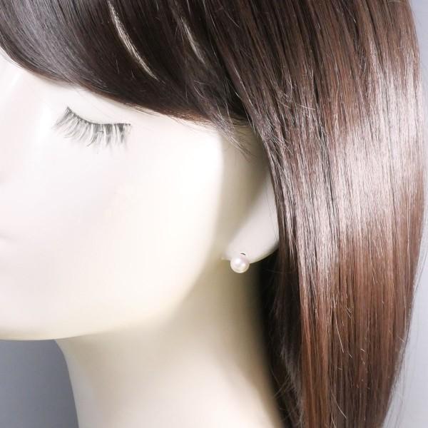 ピアス K14 14金 WG ホワイトゴールド パール(真珠) 総重量約1.7g : 100302050b200601 : ワンダープライス Yahoo!店 - 通販 - Yahoo!ショッピング